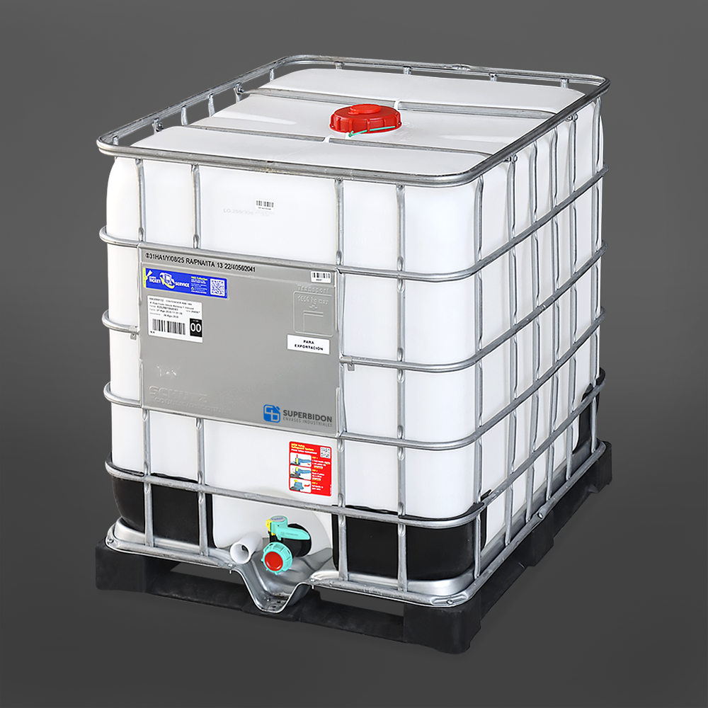 IBC 1000 Litros Mixto con Palet Plástico - Sustentable y Calidad